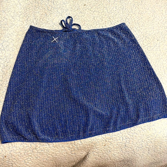 Boutine LA | Skirts | Boutine La Blue Sparkly Skirt | Poshmark